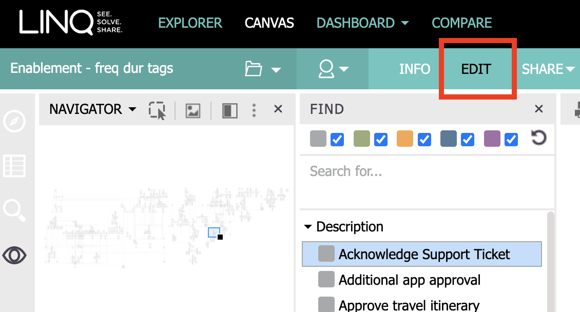 Using The Navigation Window Linq